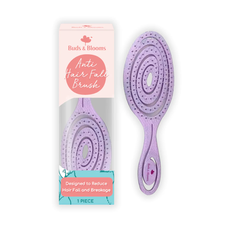 Buds & Blooms Anti Hair Fall Brush – PNY BEAUTY