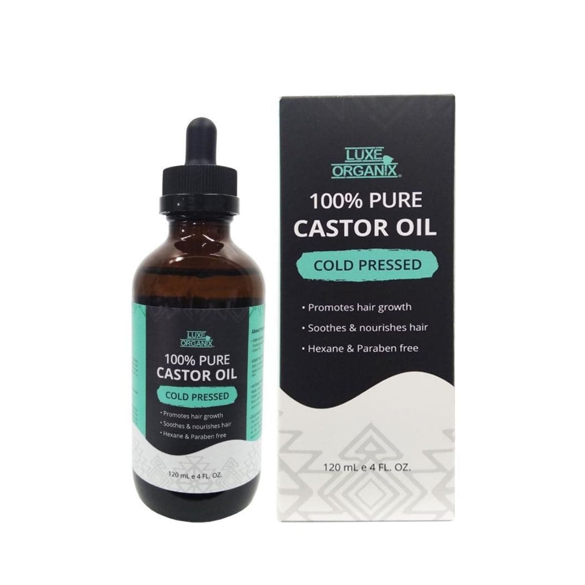100% Pure Castor Oil Drops 120ml – PNY BEAUTY